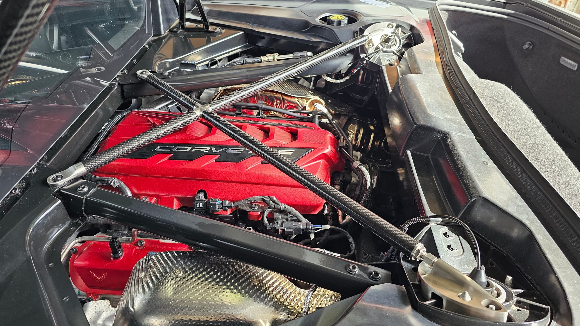 Installed the c8 chassis cross brace.... impressions... - CorvetteForum ...