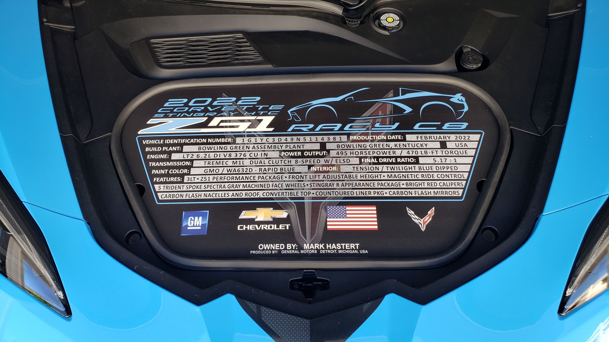 C8 frunk - CorvetteForum - Chevrolet Corvette Forum Discussion