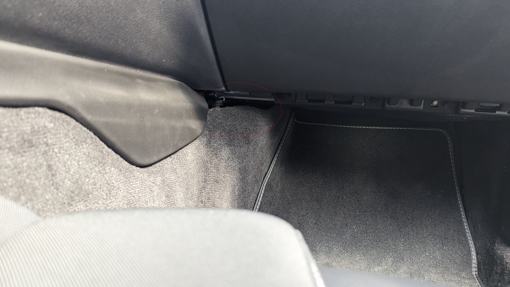 Carpet in passenger foot well is loose - CorvetteForum - Chevrolet ...