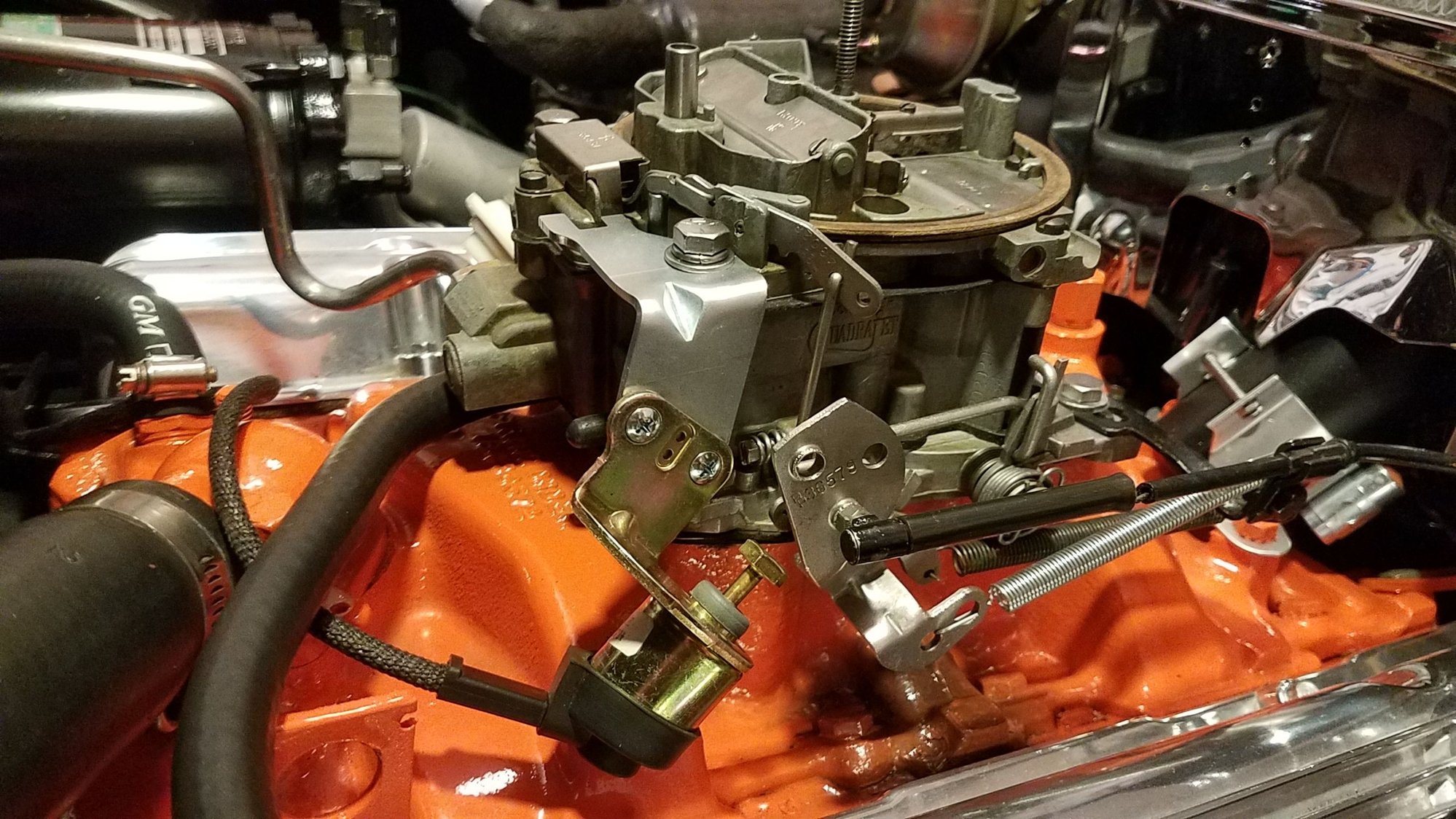 A/C Quadrajet solenoid bracket - CorvetteForum - Chevrolet Corvette ...
