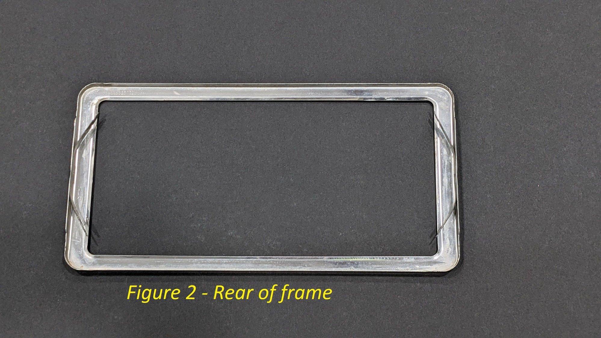 WTB (Want To Buy) GM 63-75 Corvette Stainless Steel License Plate ...