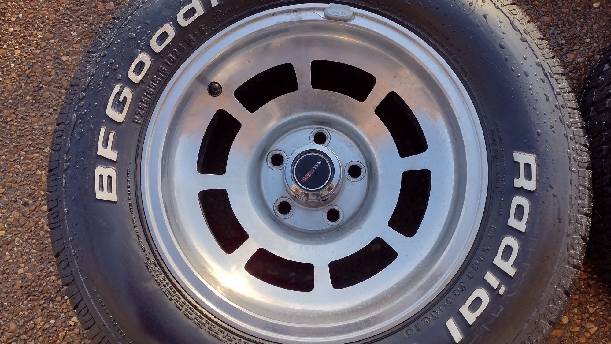 SOLD : 1980 aluminum rims and tires - CorvetteForum - Chevrolet ...