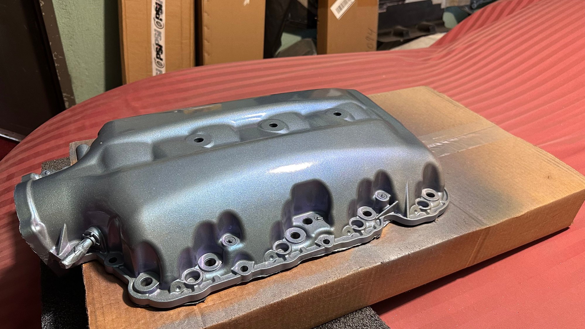 Powder Coating MSD Intake Manifold - CorvetteForum - Chevrolet Corvette ...