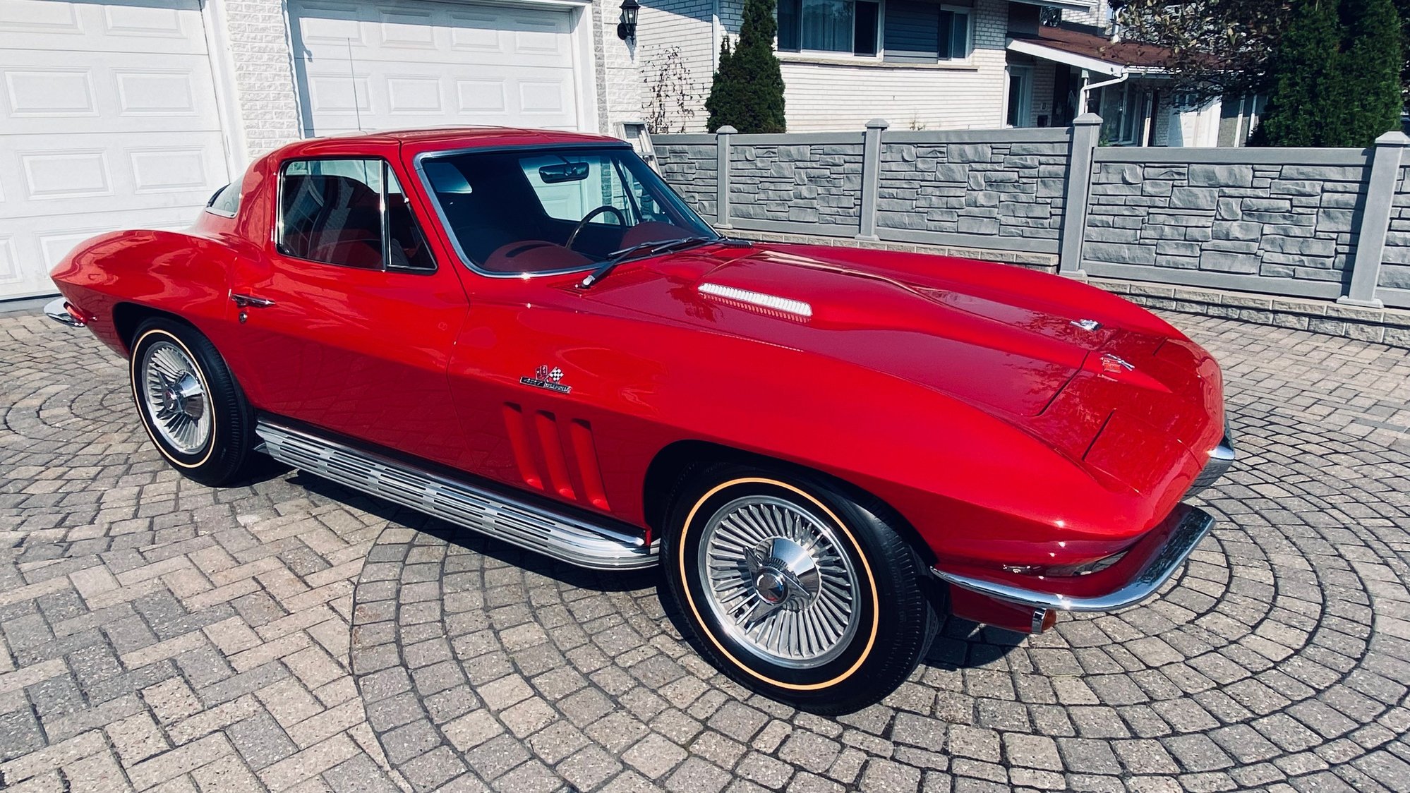 FS (For Sale) 1966 Corvette coupe Red/Red L72 - CorvetteForum ...