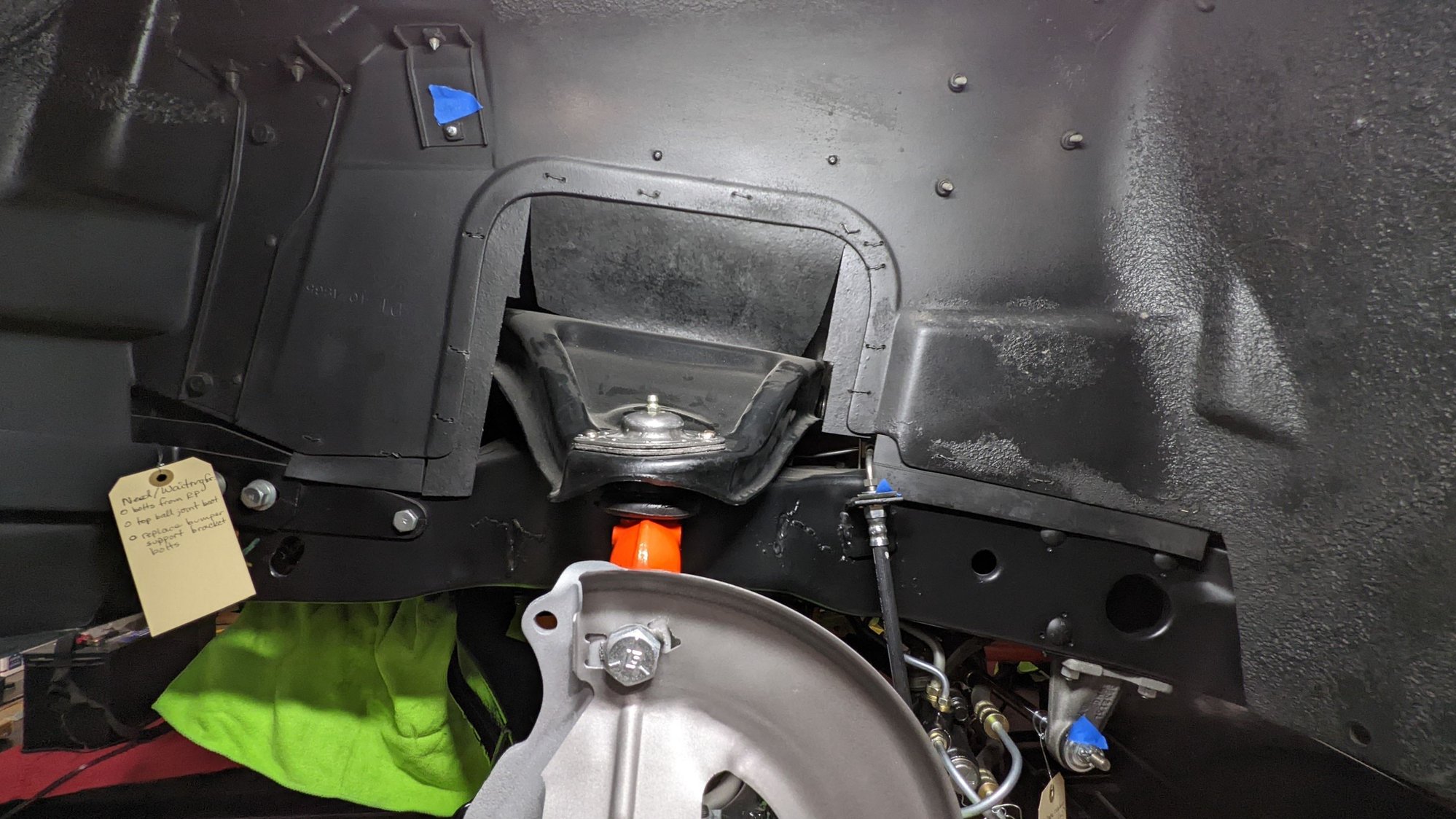 C2 1967 Corvette Wheel Wells, Undercoating, & Blackout - CorvetteForum ...