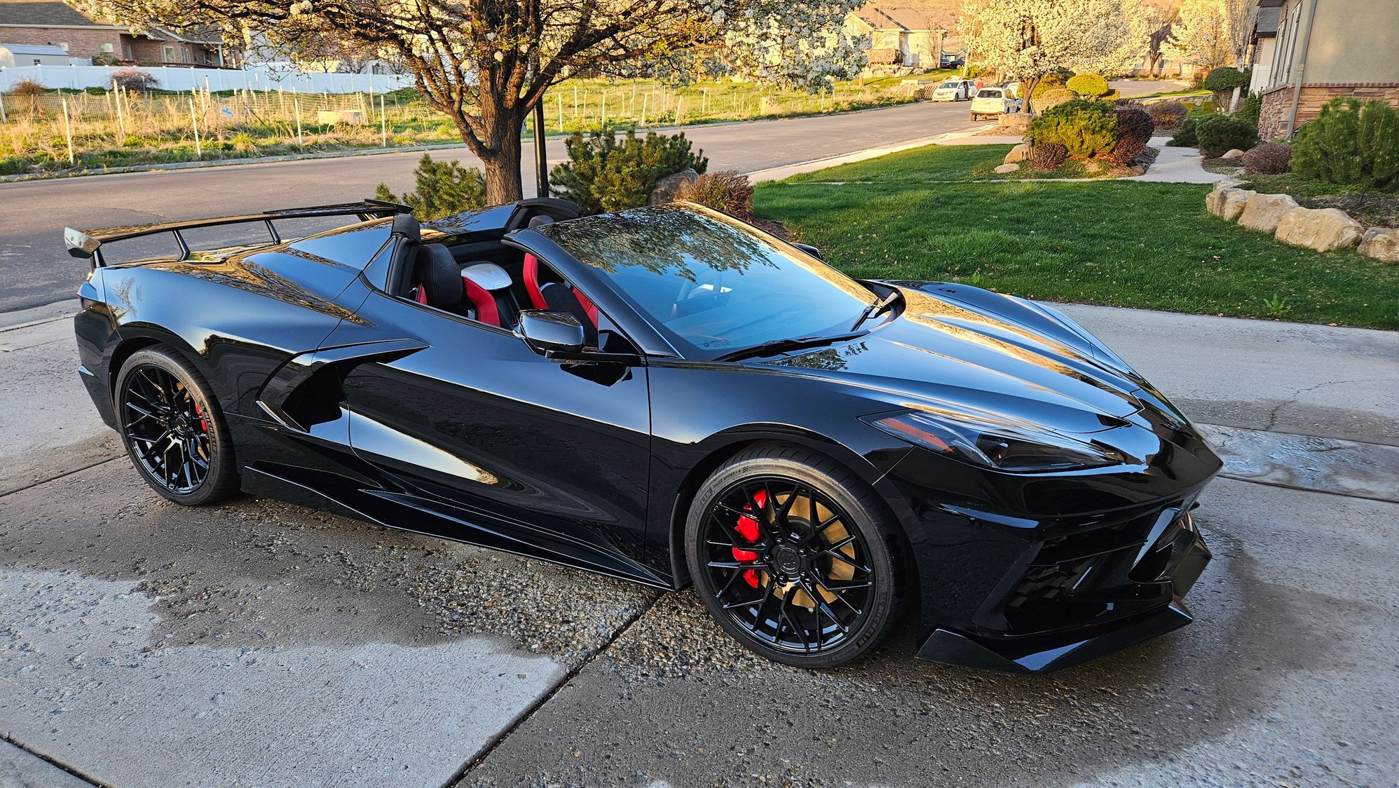 2021 C8, HTC, 3LT, Z51, Black, Mag Ride, Lift, 13,500 mi ...