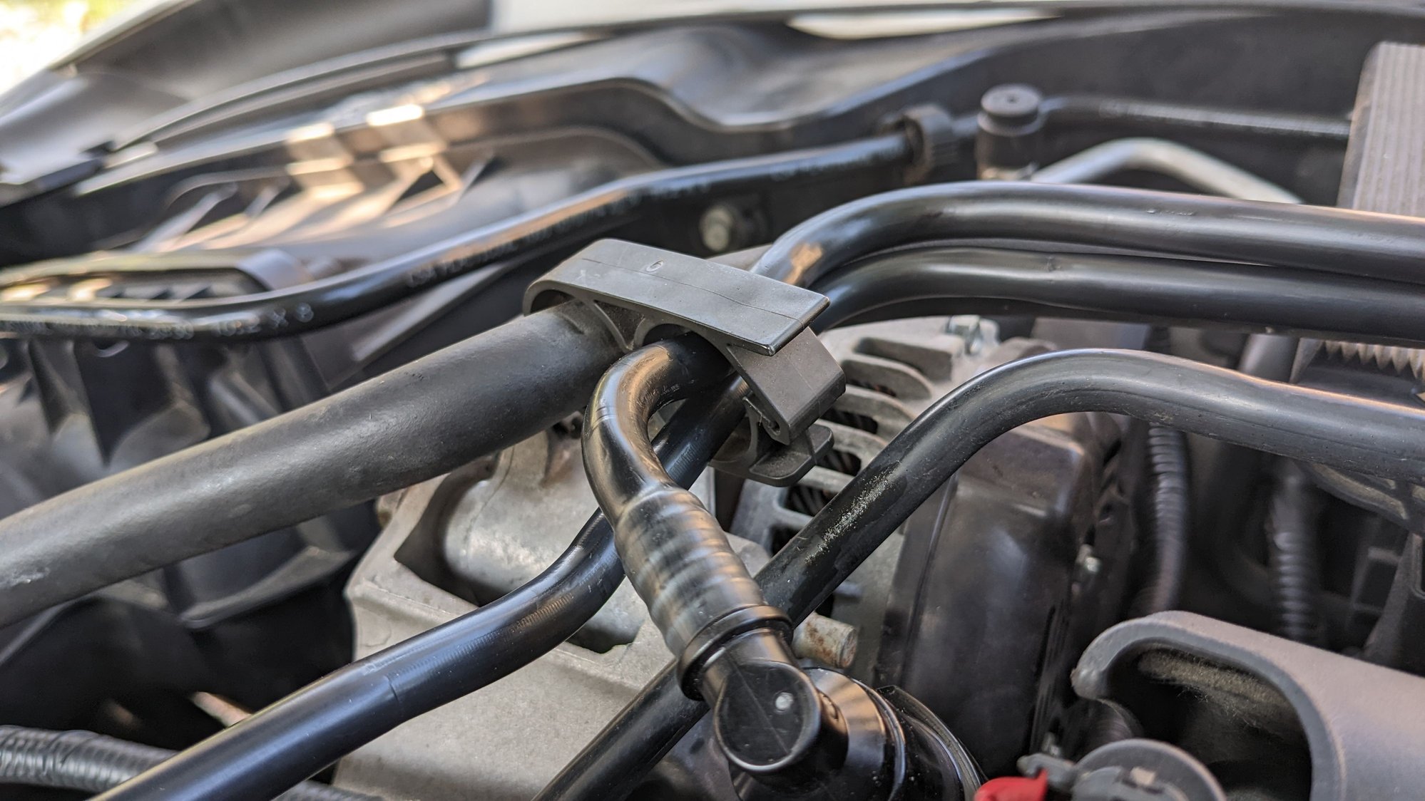 Upgrading from early production PCV lines to later production PCV lines ...