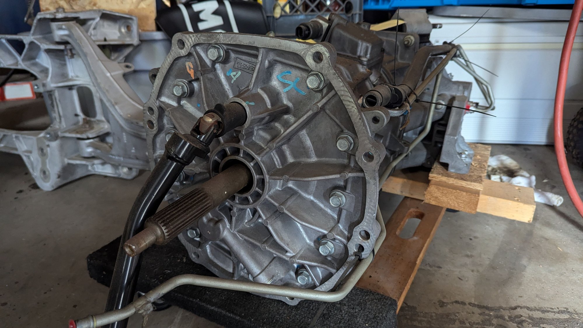 FS (For Sale) C6 Z06 transmission, diff, cradle and lower control arms ...