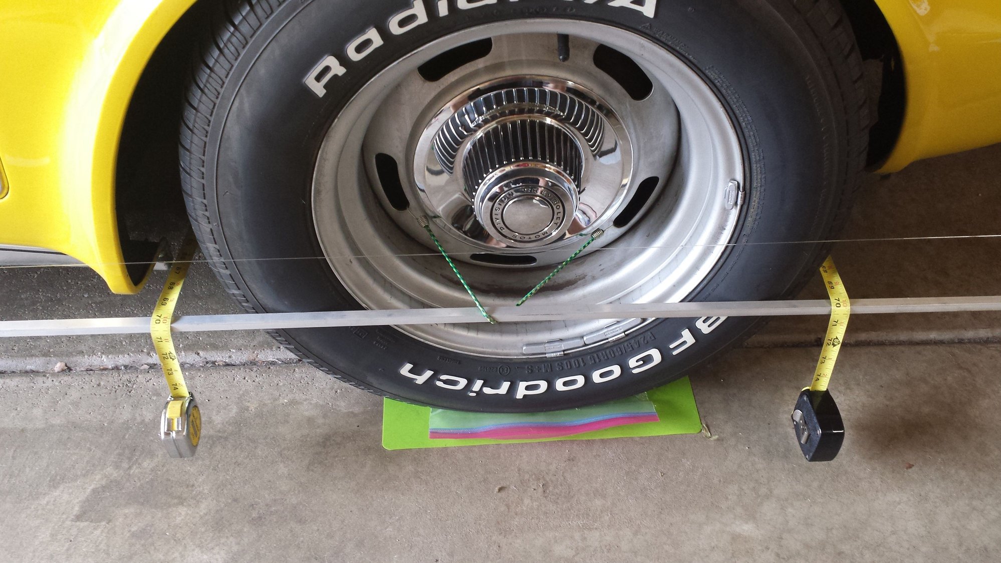 Where to measure Toe-In? - CorvetteForum - Chevrolet Corvette Forum ...