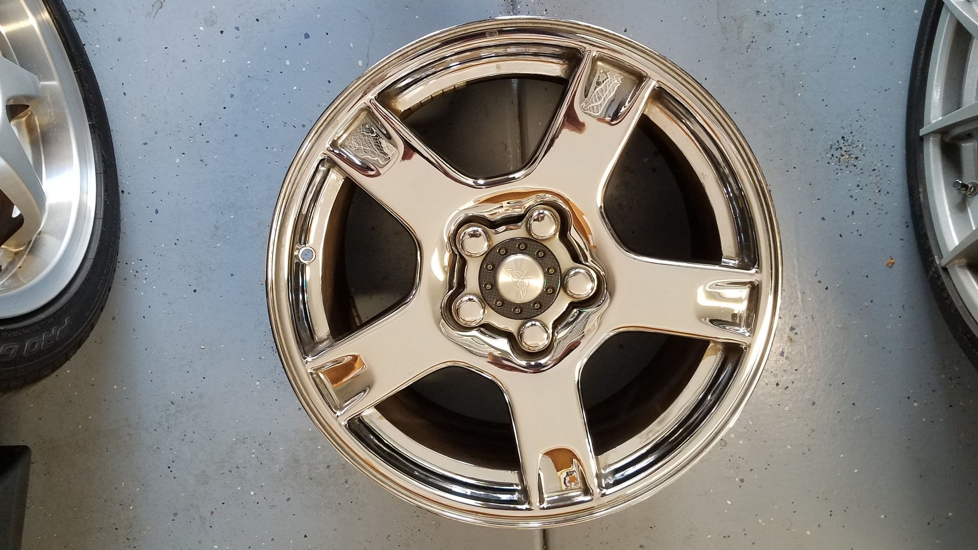 FS (For Sale) C5 Chrome Wagon Wheels (Rears) - CorvetteForum ...
