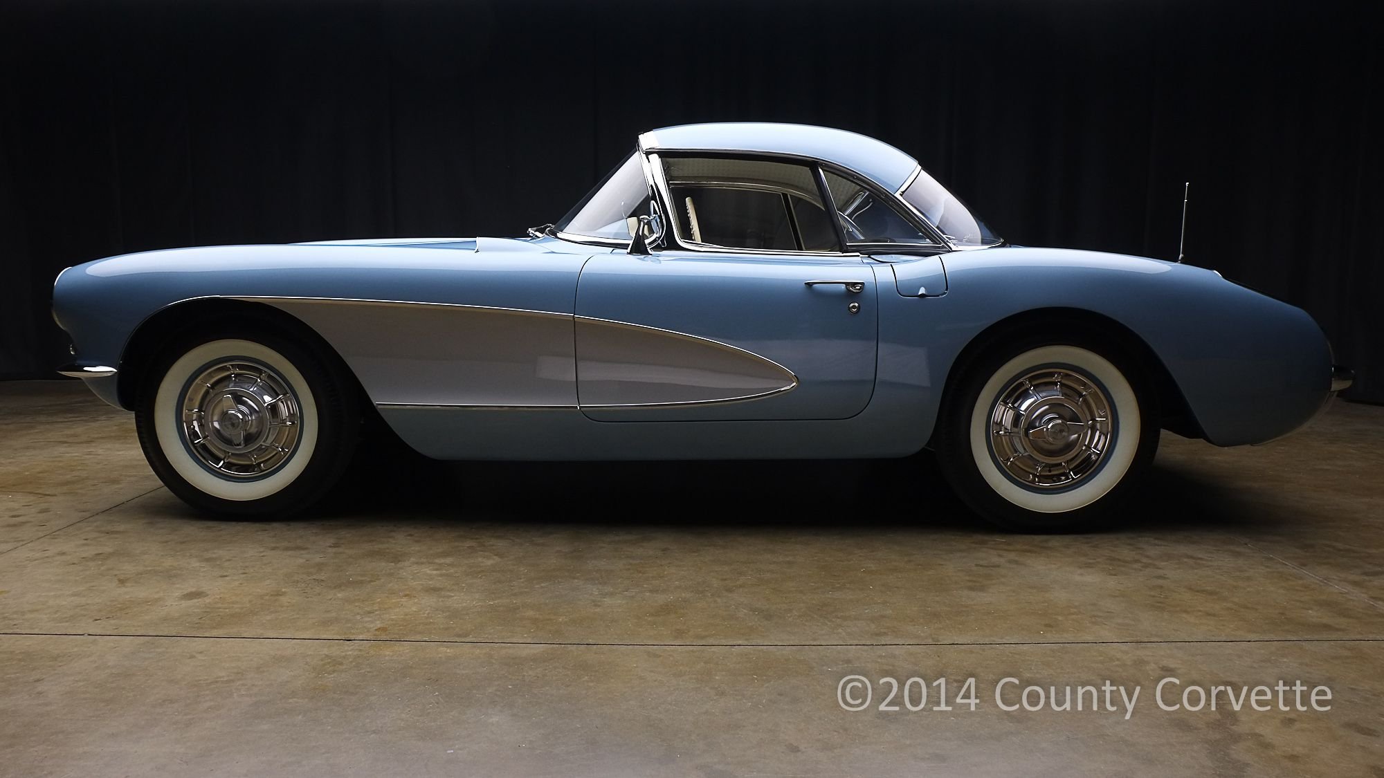 County Corvette Concours Paint Work '57 Corvette - CorvetteForum ...