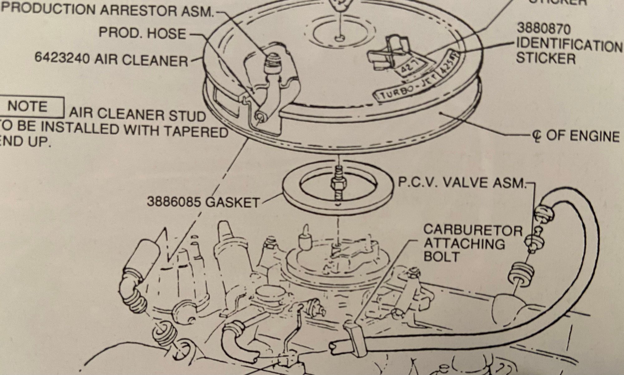 1967 427/425 PCV routing/brackets - CorvetteForum - Chevrolet Corvette ...
