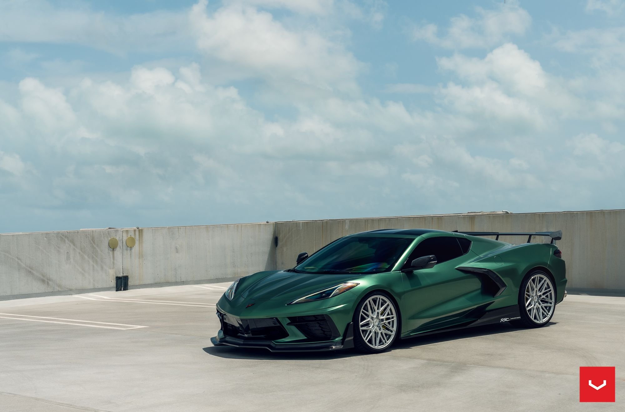 Vossen HF-7 20x9 21x12 Duo Corvette C8 Photoshoot - CorvetteForum ...