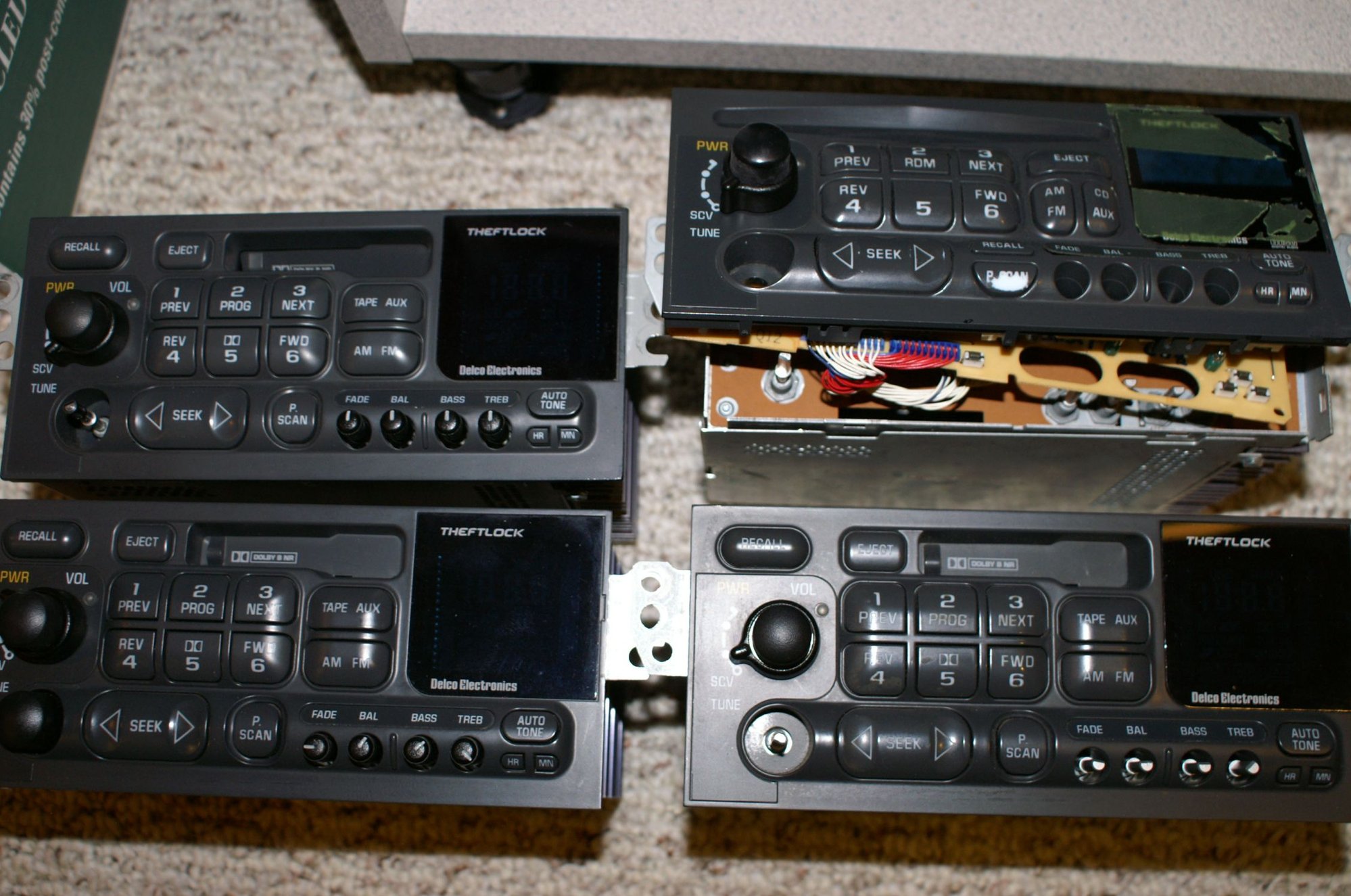 FS: stack of 4 C5 radios - CorvetteForum - Chevrolet Corvette Forum ...