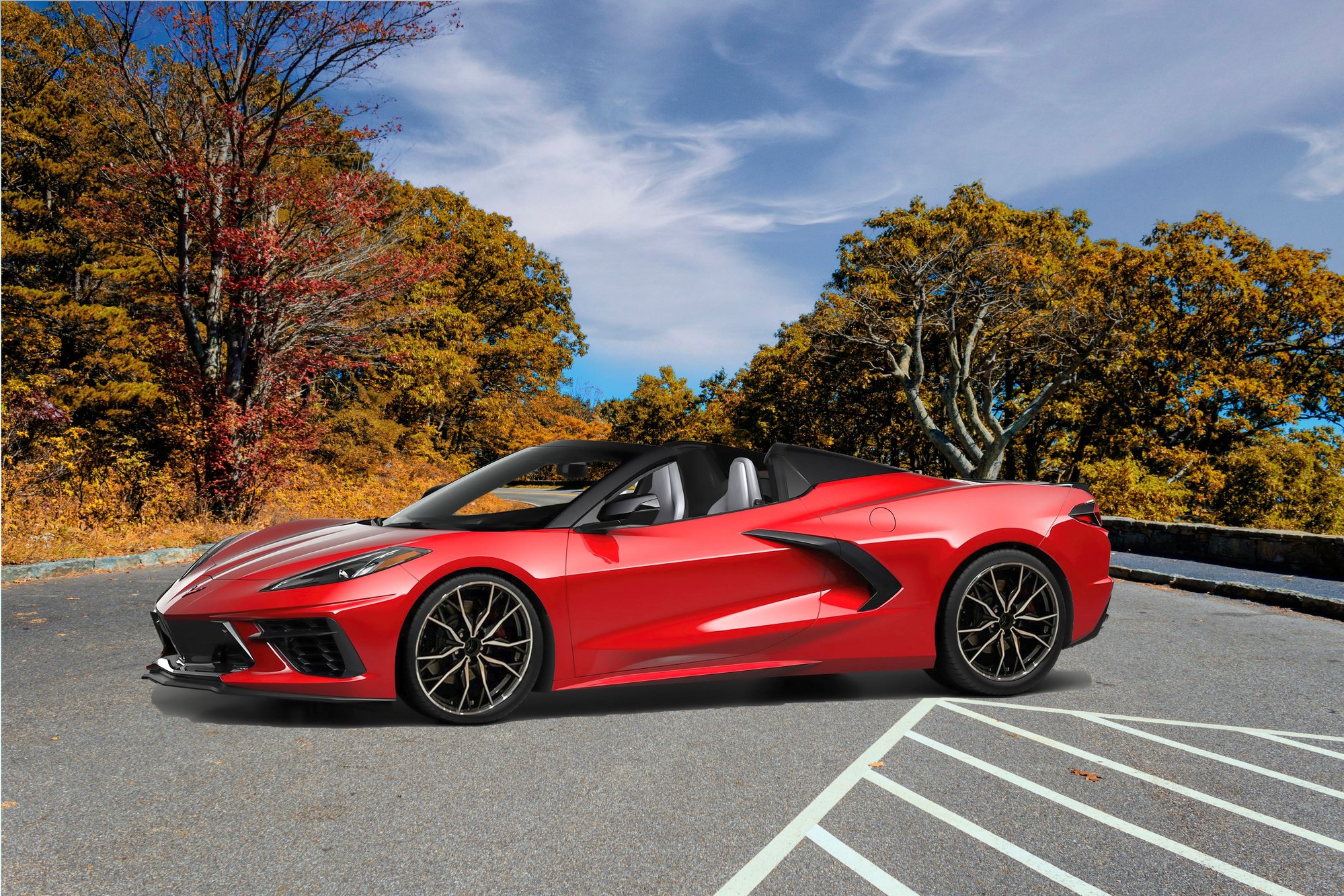 Q99 wheel on 2023 Corvette visualizer - CorvetteForum - Chevrolet ...