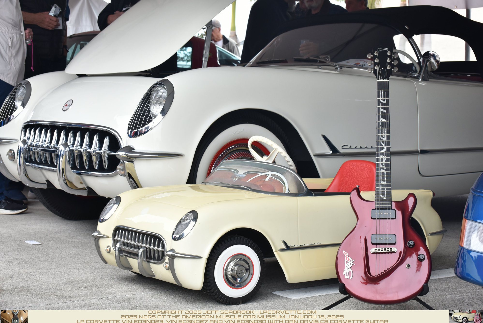 1953 Corvette Pedal Car E53PCF0136 and 3 LP Corvettes - CorvetteForum ...