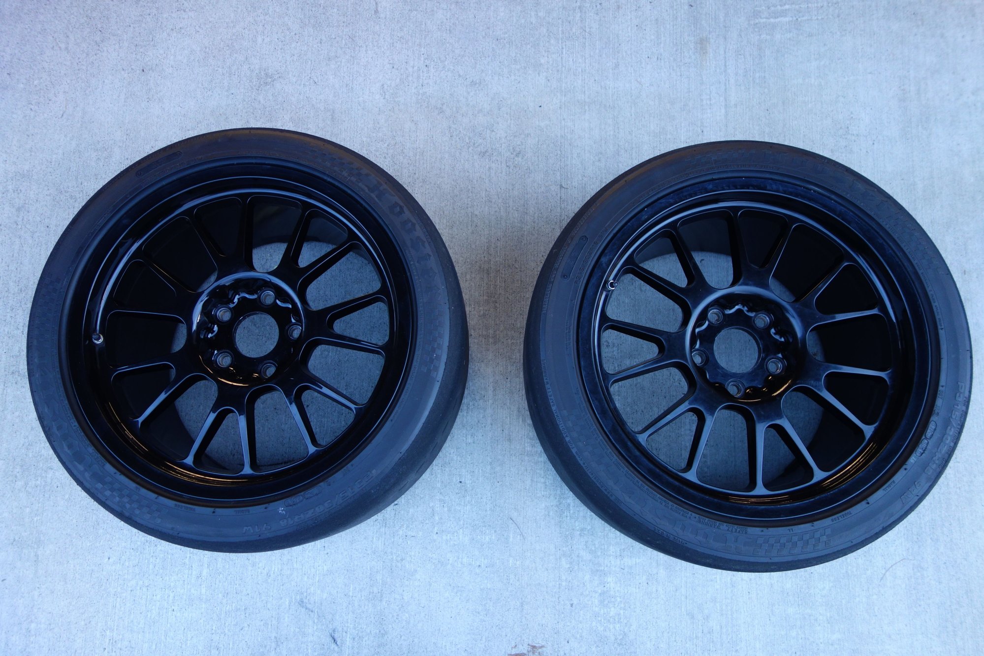 FS (For Sale) CCW C14 18x11.5 rear wheels, and 315/30/18 Hoosier R7s ...