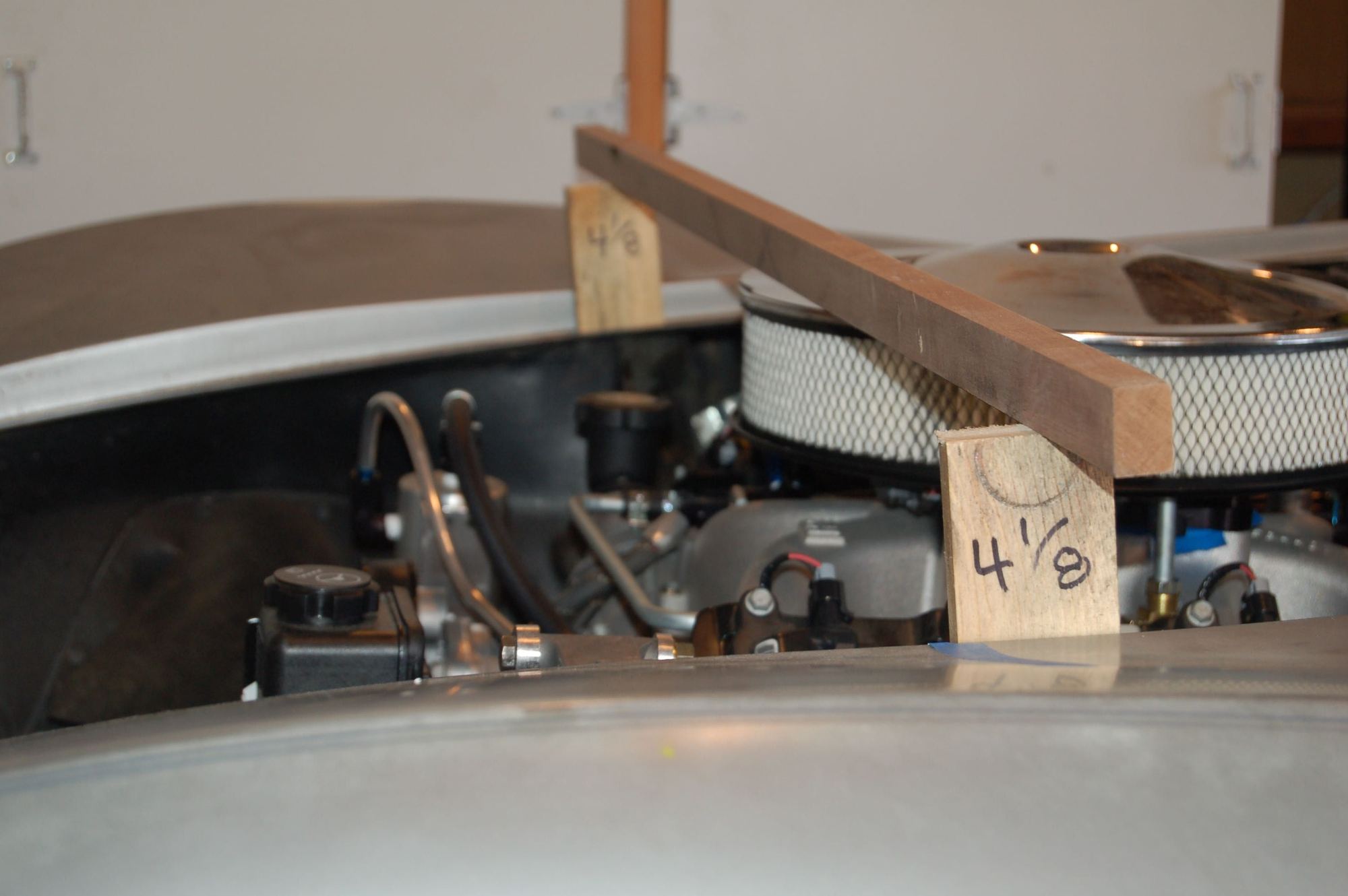 LS3 carb intake clearance with L88 hood - CorvetteForum - Chevrolet ...