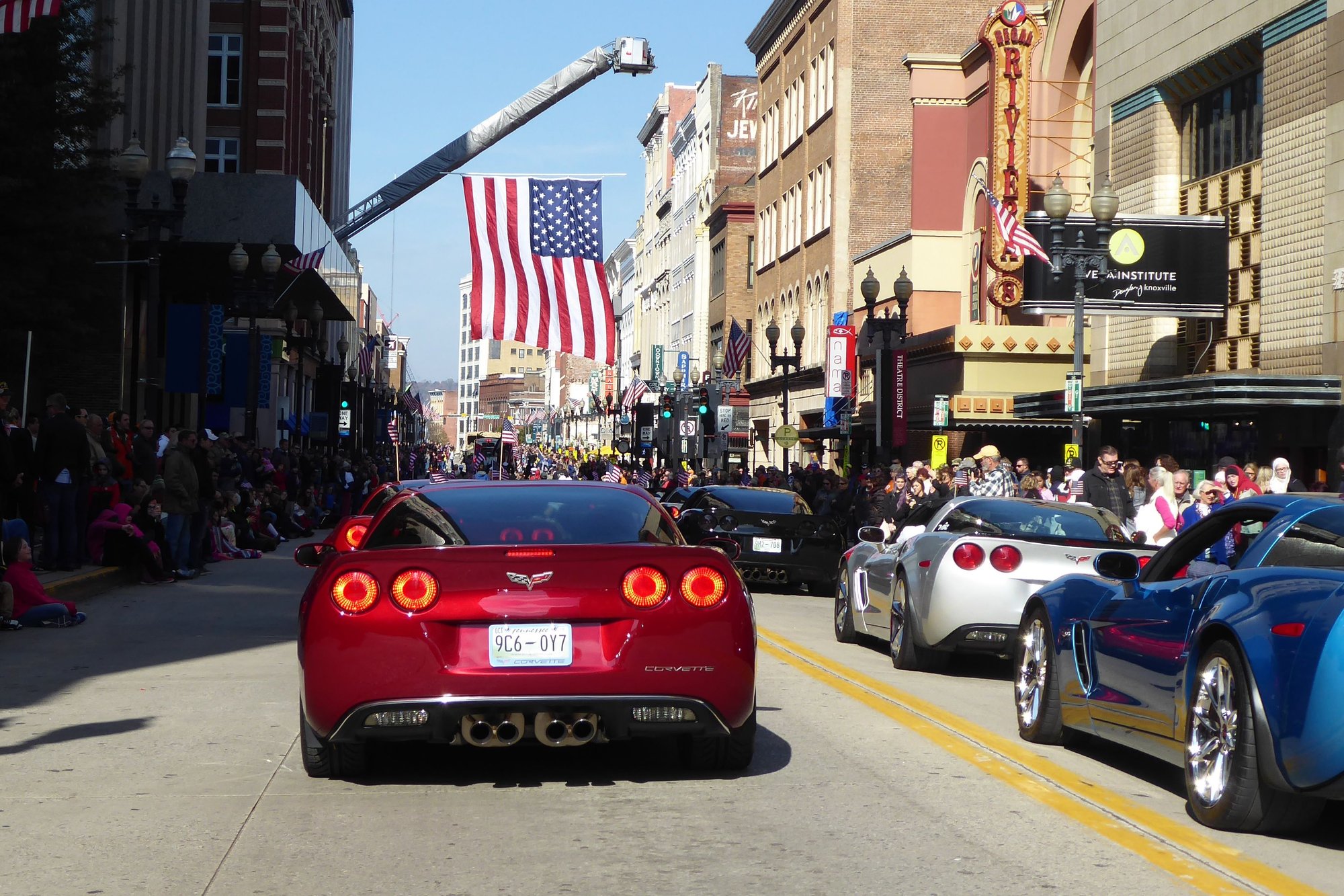 PHOTOS: Corvettes Honor Our Veterans In Knoxville Parade ...