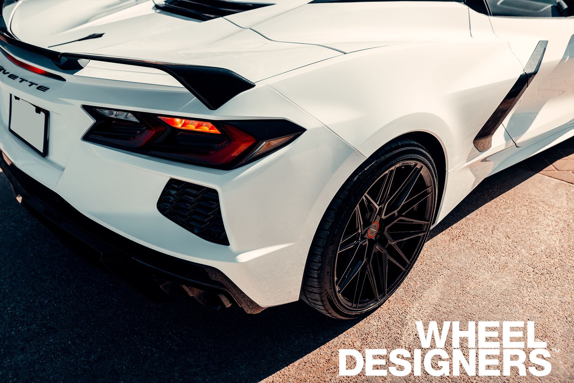 Artic White Corvette C8 - Vossen HF-7 Photoshoot - CorvetteForum ...