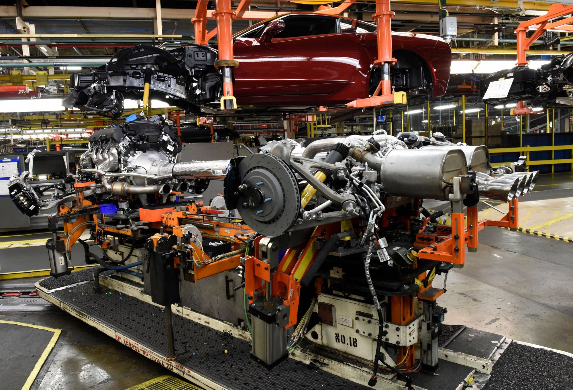 Photo Tour of the Corvette Assembly Line (Pic Heavy)