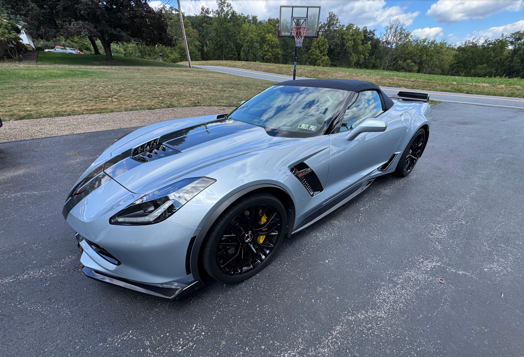 FS (For Sale) 2017 Corvette Z06, M7, Convertible, Sterling Blue ...