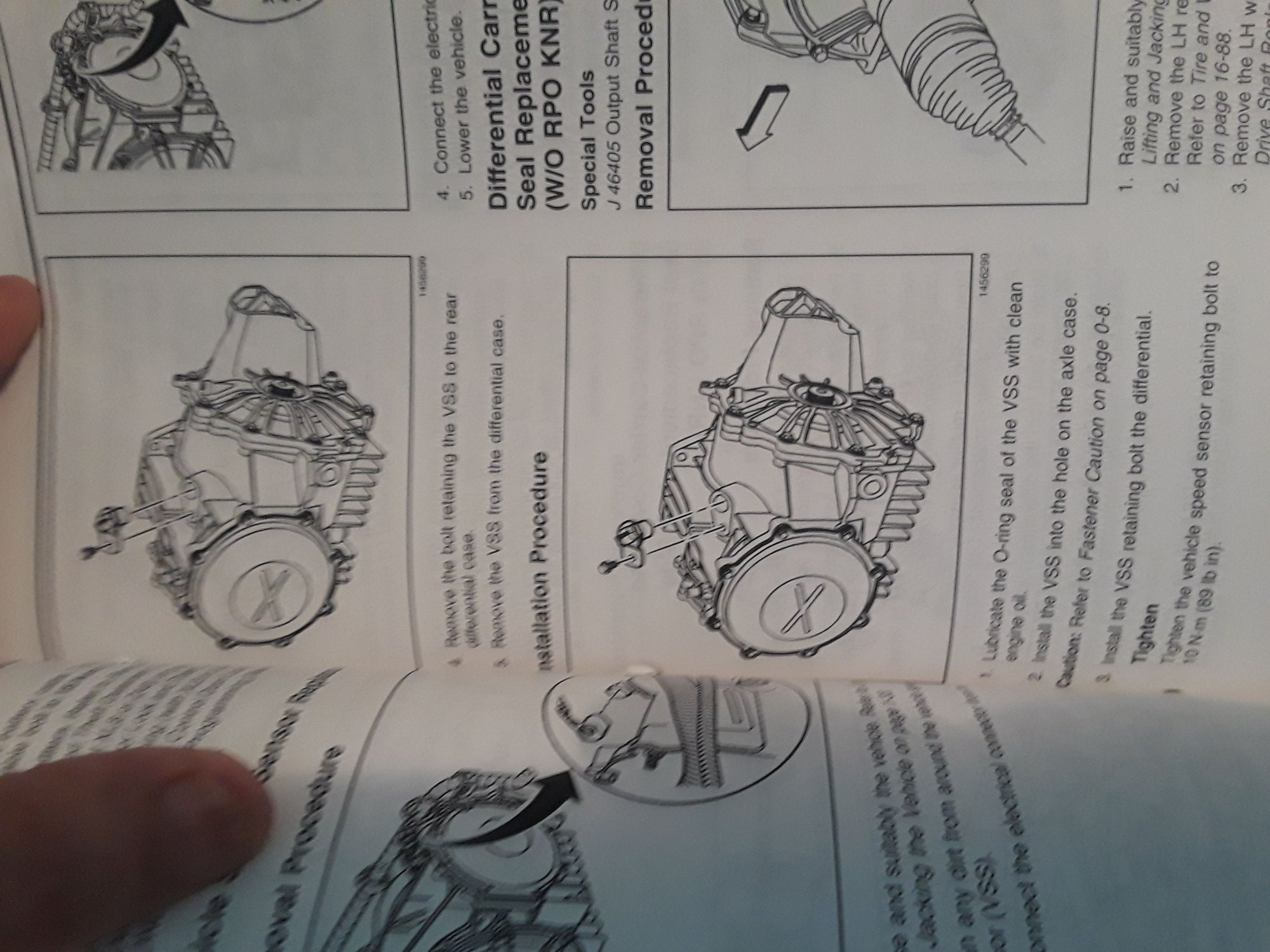 VSS / OSS location in A6 ... code u1000 - CorvetteForum - Chevrolet ...