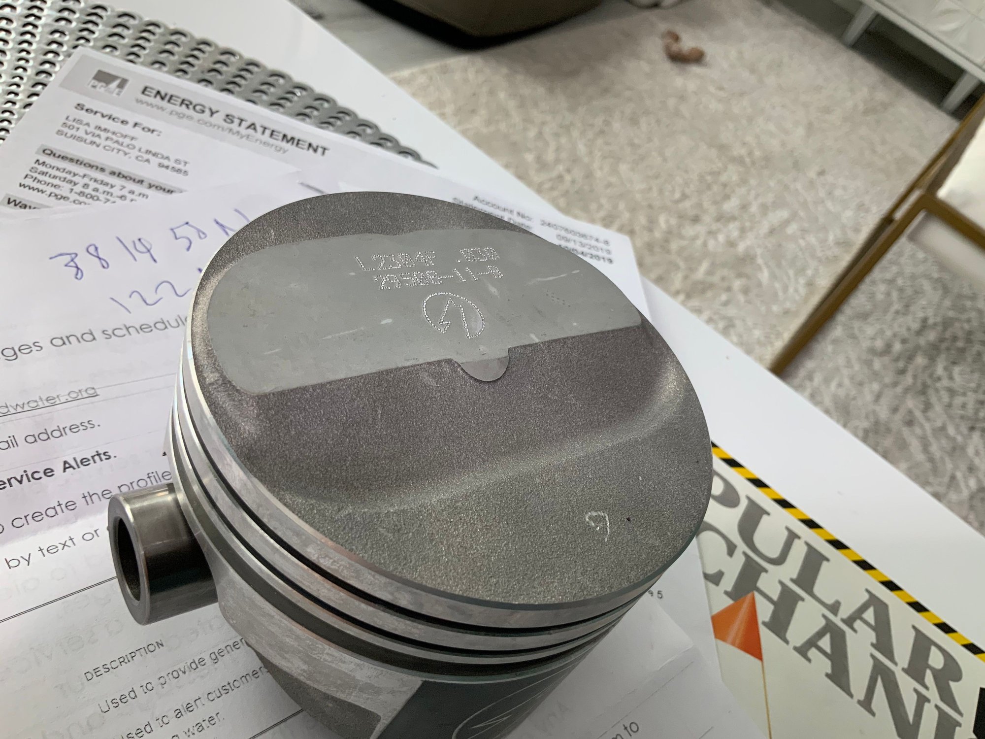 Reasonably priced forged piston (L82) - CorvetteForum - Chevrolet ...