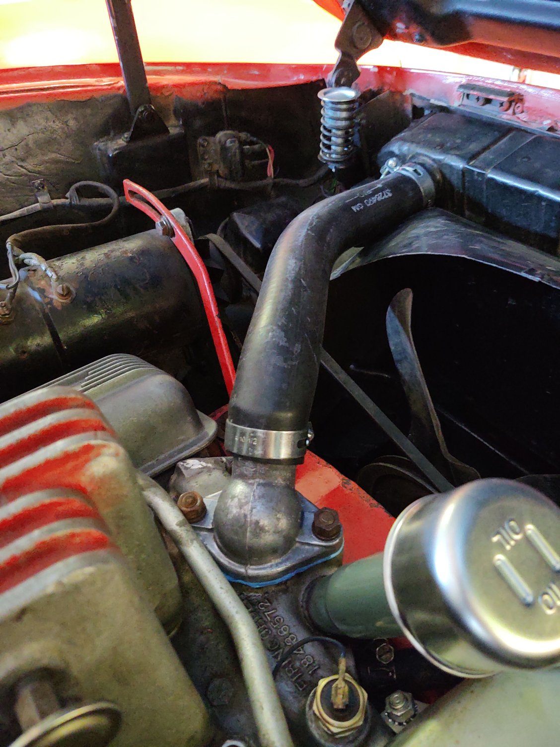 57 corvette upper radiator hose - CorvetteForum - Chevrolet Corvette ...