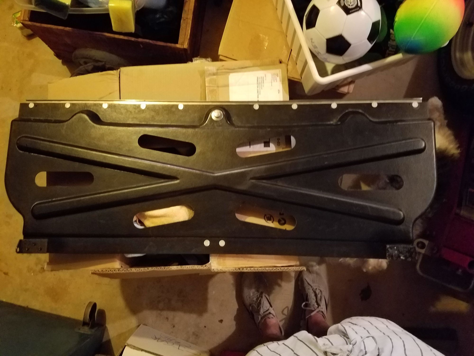 WTS 1970-1972 rear window storage tray with all hardware needed to ...