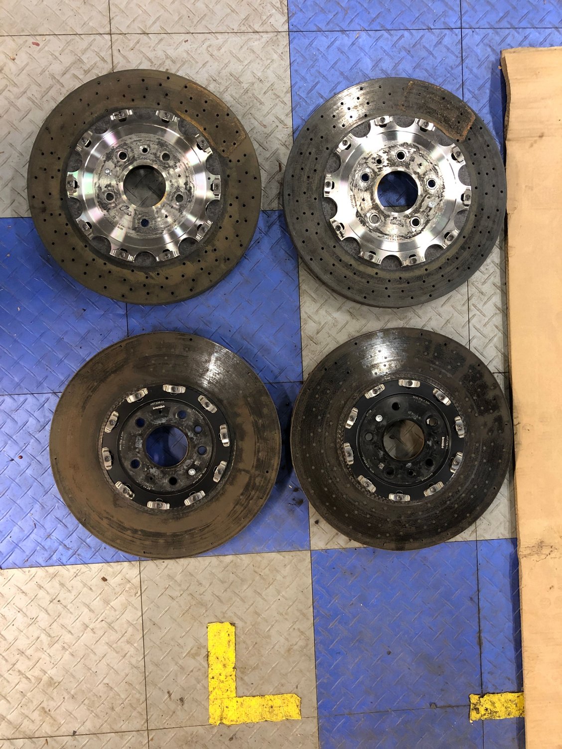 FS (For Sale) Complete C7 ZR1 Carbon Ceramic Brake Kit - CorvetteForum ...