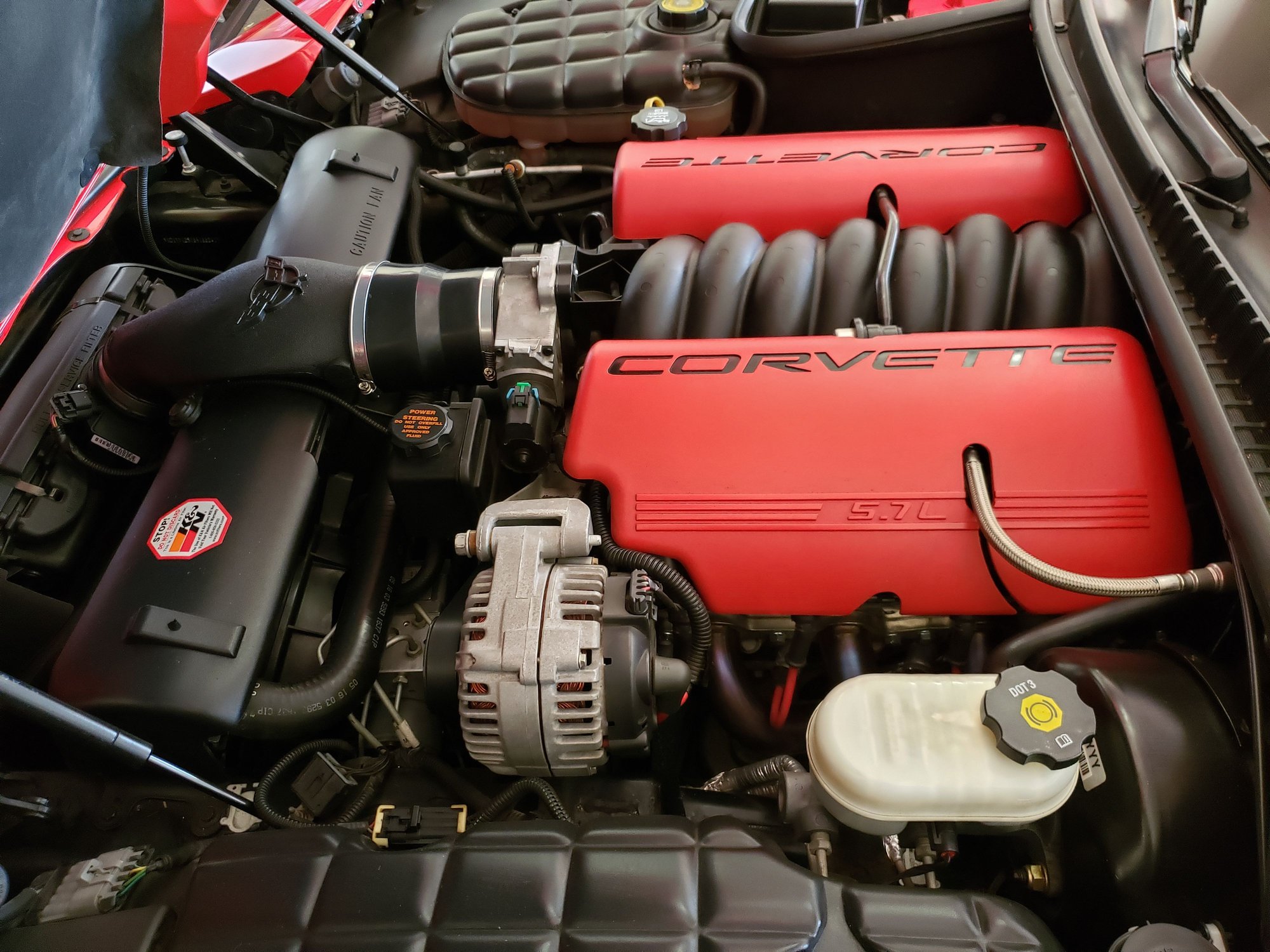 FS (For Sale) 2003 red c5z wide rear fender $24500 - CorvetteForum ...