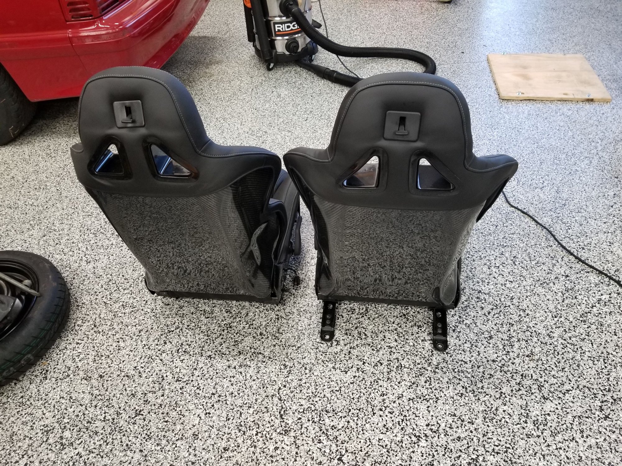 FS (For Sale) Caravaggio Daytona Race Seats with CF Shells ...