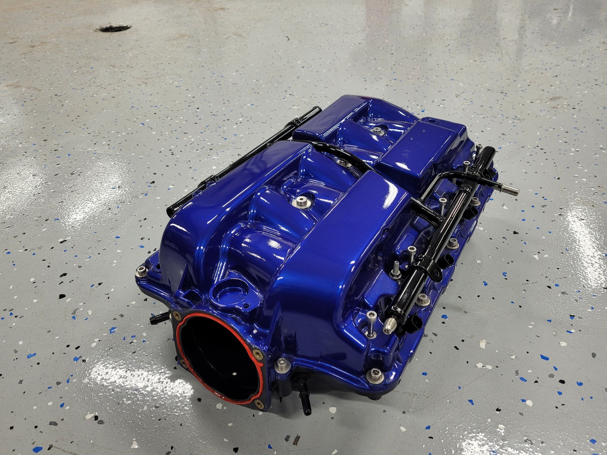 FS (For Sale) Mamo Ported/Shaved/Painted MSD Air Force Intake Manifold ...