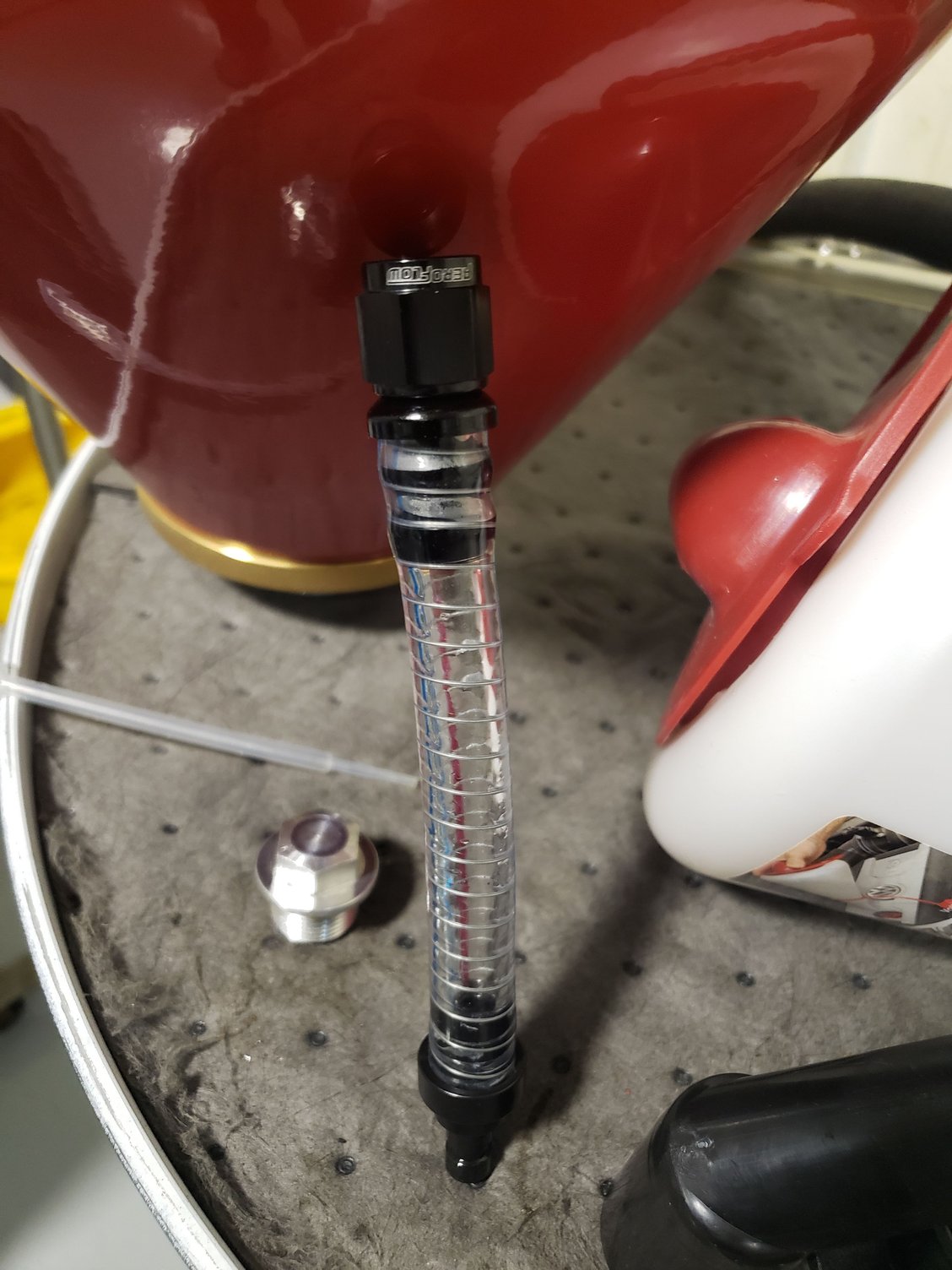 Dodson trans oil fill kit installed - CorvetteForum - Chevrolet ...