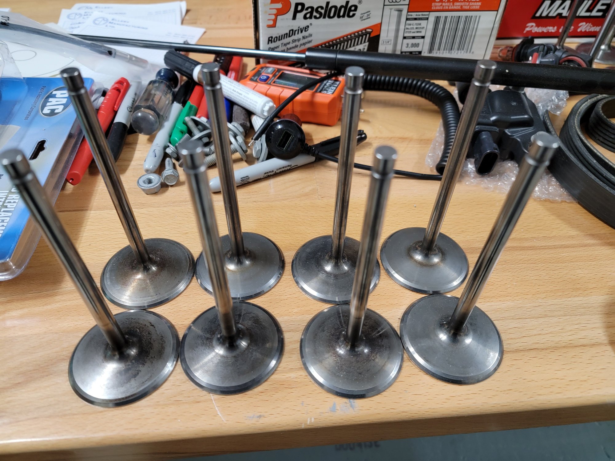 FS (For Sale) LS7 Ti Intake Valves New Exhaust Valves - CorvetteForum ...