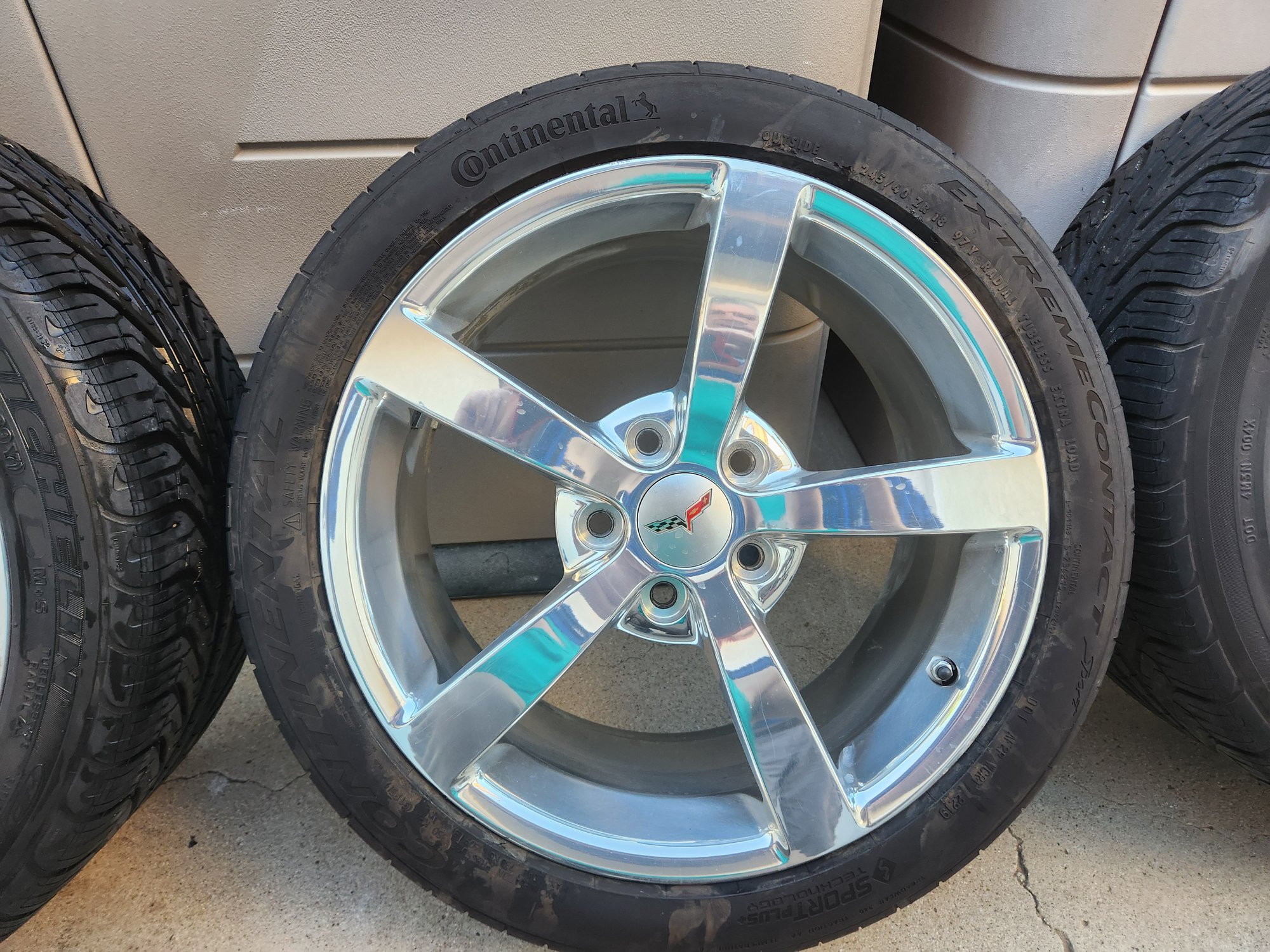 FS (For Sale) 2008-2009 Corvette C6 "Gumby" wheels with tires ...