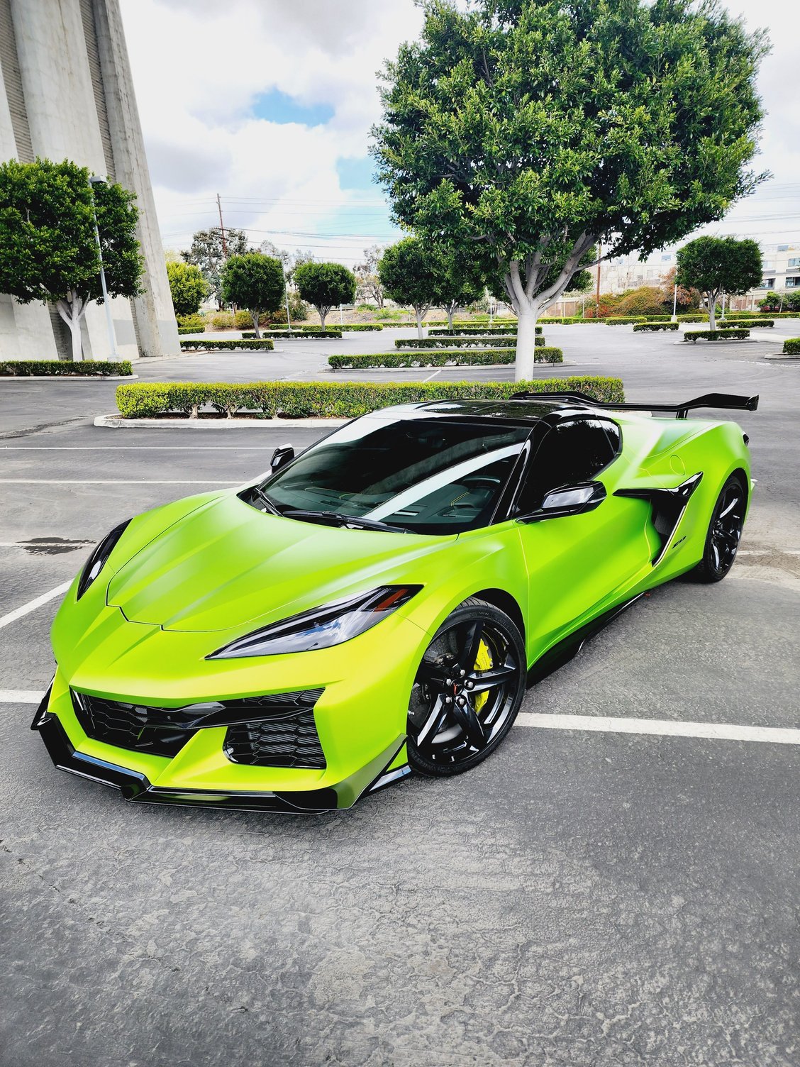 Wrapped my Z06 in dynamic lime - CorvetteForum - Chevrolet Corvette ...