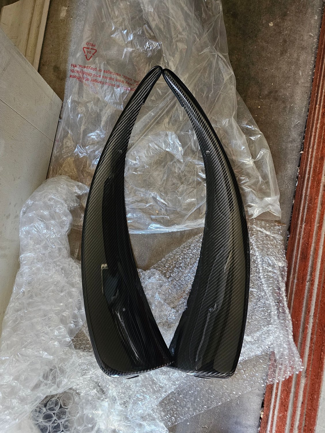 FS (For Sale) apsis c6 front splash guards carbon fiber - CorvetteForum ...