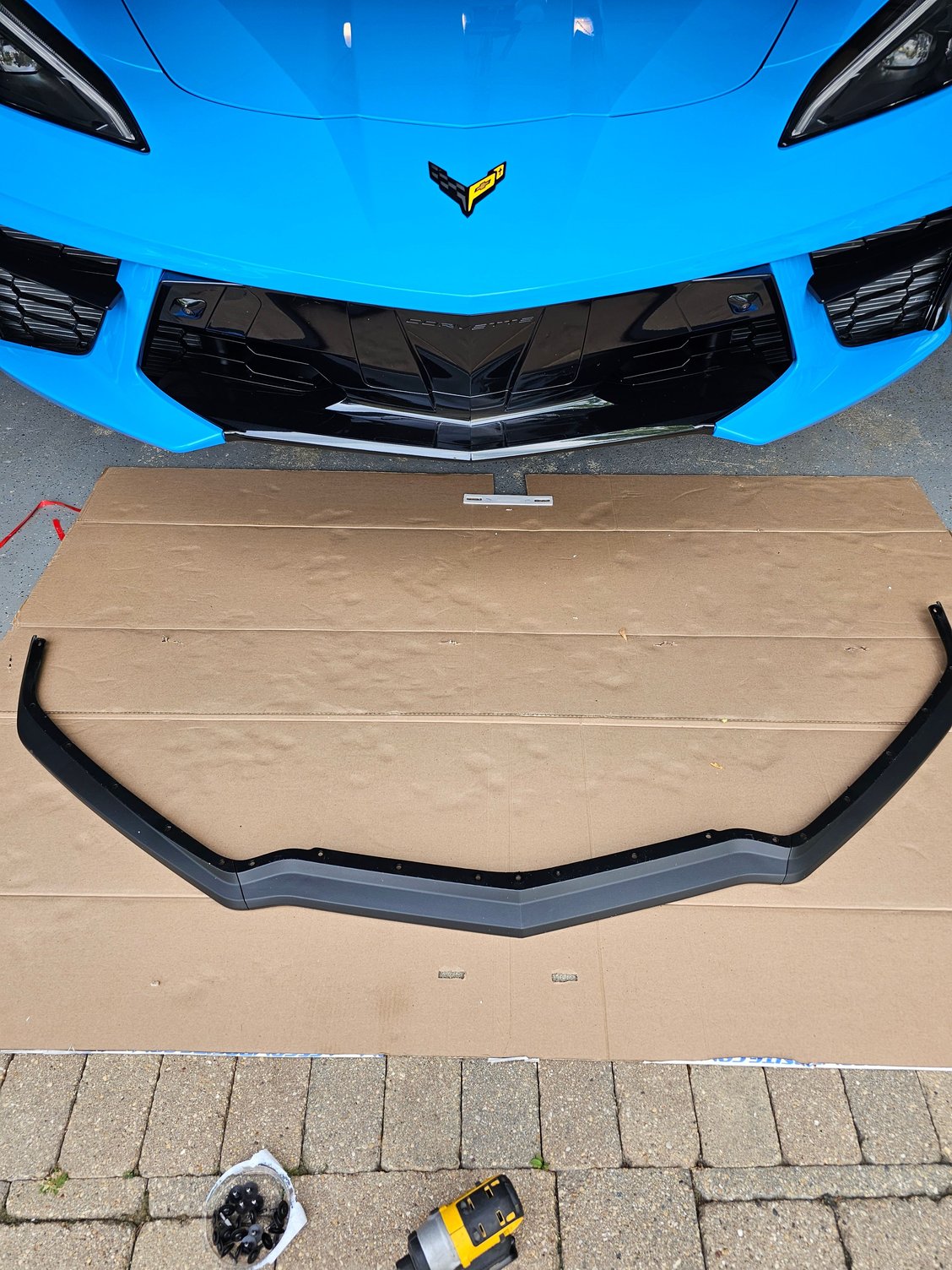 FS (For Sale) 2023 rapid blue z51 rear spolier and z51 front lip ...