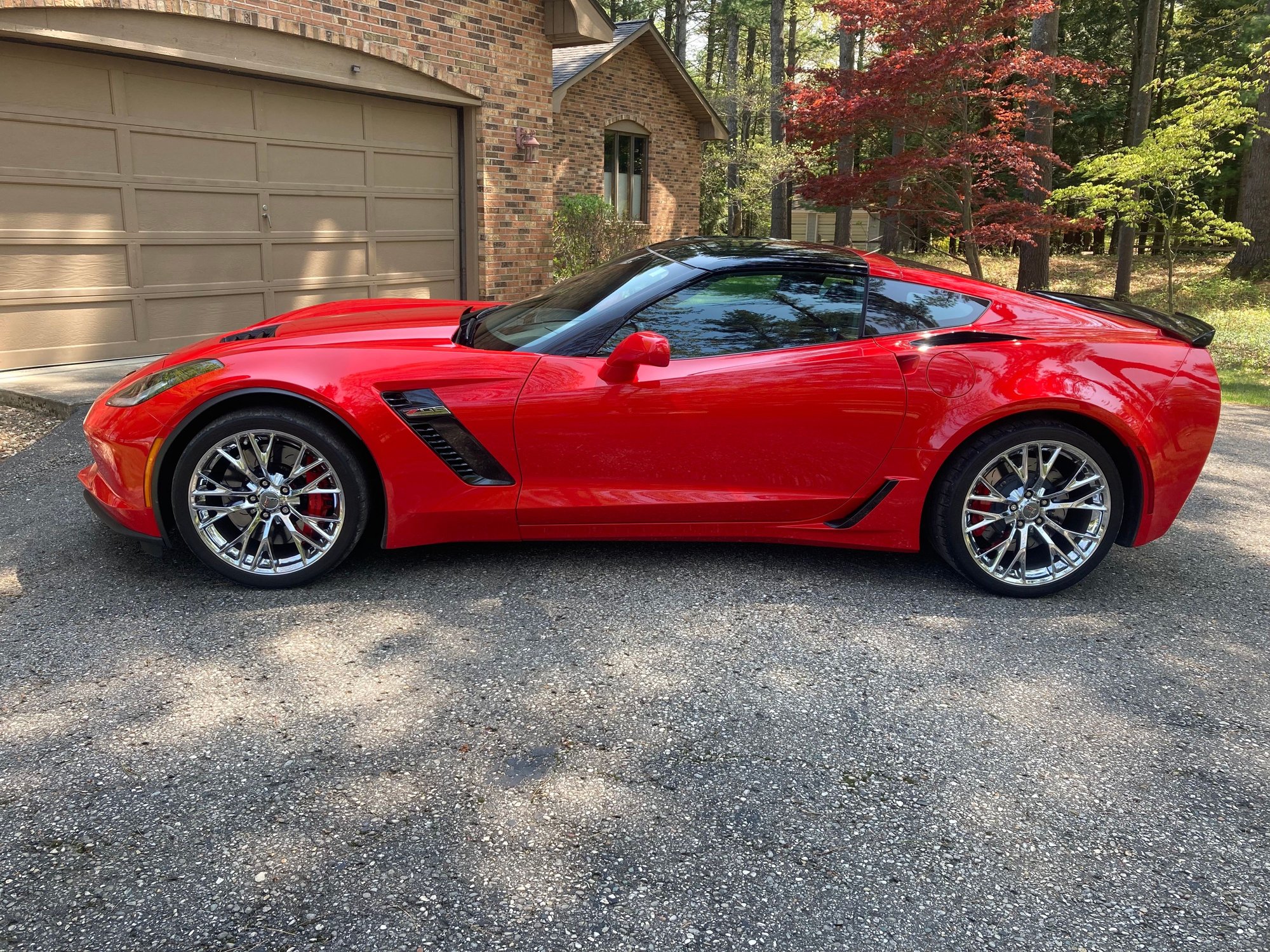 SOLD - 2016 ZO6, Red 2LZ only 4100 miles $68000 - CorvetteForum ...