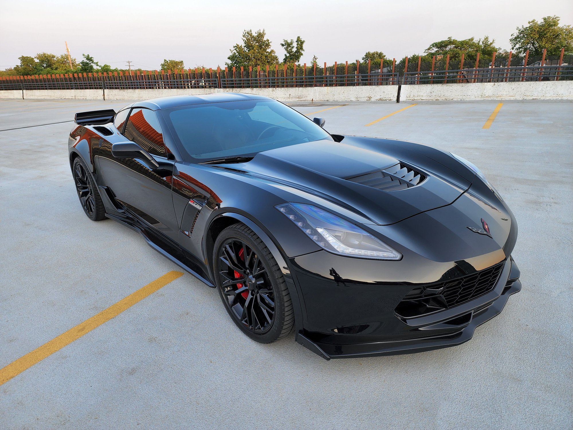 SOLD - 2019 C7 Z06 2LZ coupe, M7, all black,