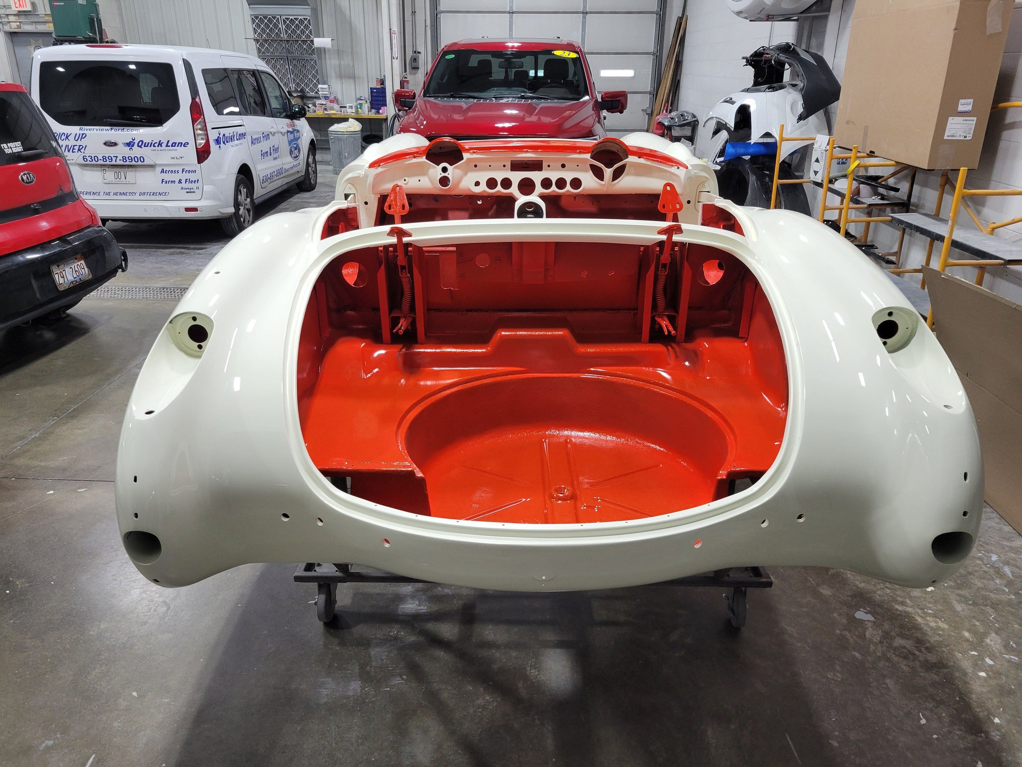 C1 1957 Painted and done. - CorvetteForum - Chevrolet Corvette Forum ...