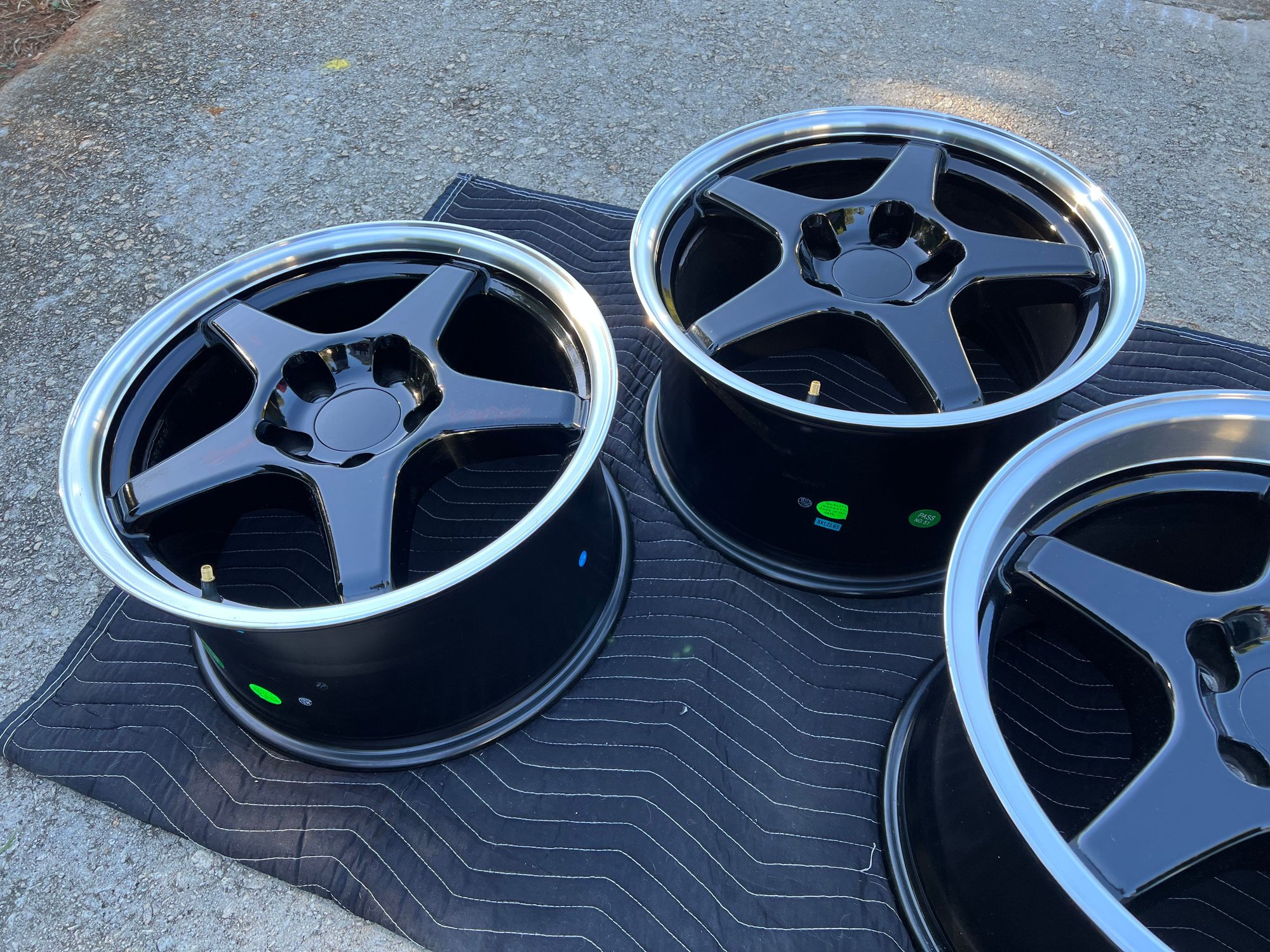 FS (For Sale) SOLD!! C4 ZR1 Style Staggered Wheel Set 17x9.5, 17x11 ...
