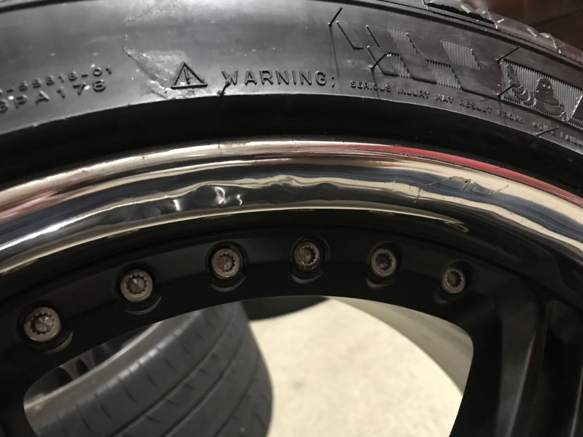 FS (For Sale) FS/FT : SSR GT3 3 Piece Wheels (18/19) Black face ...