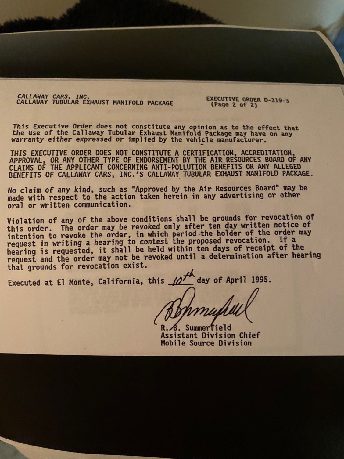 Anybody got a connection or know a smog referee? - CorvetteForum ...