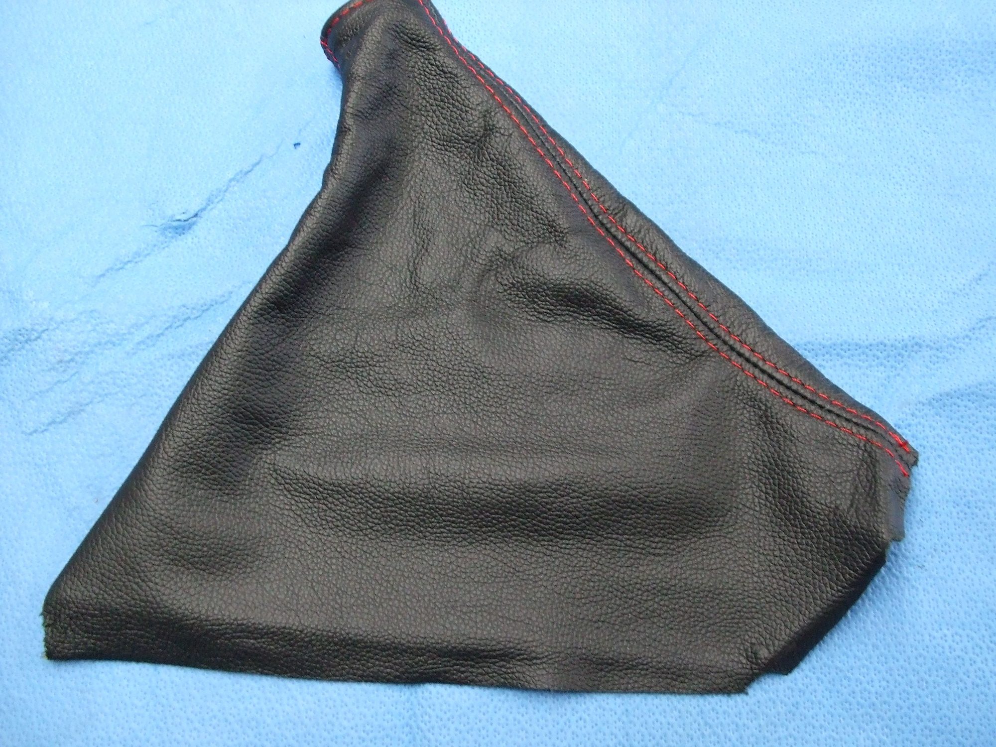 FS (For Sale) E-brake leather boot black red stitching - CorvetteForum ...