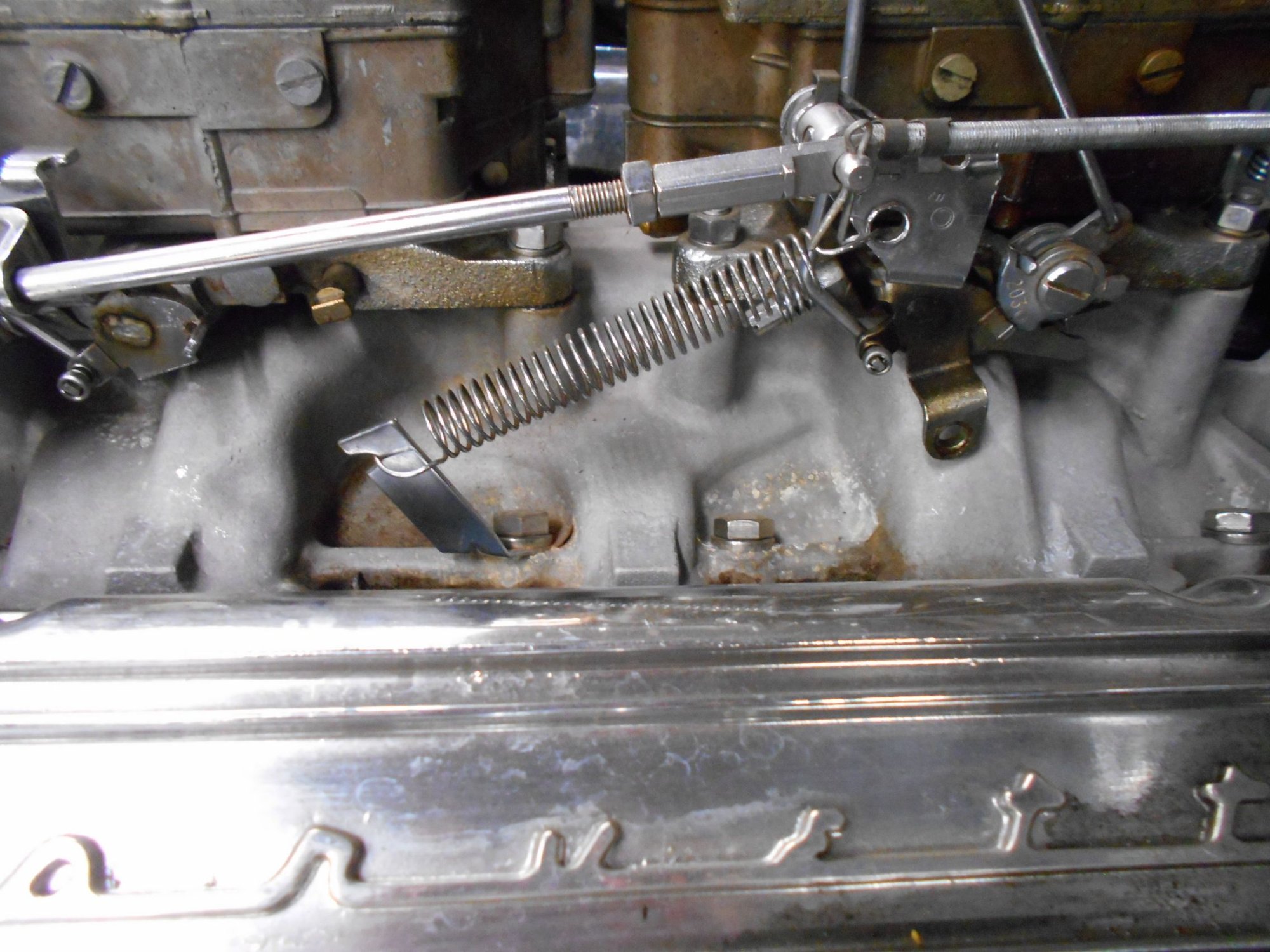 C1 dual quad progressive mechanical linkage - CorvetteForum - Chevrolet ...