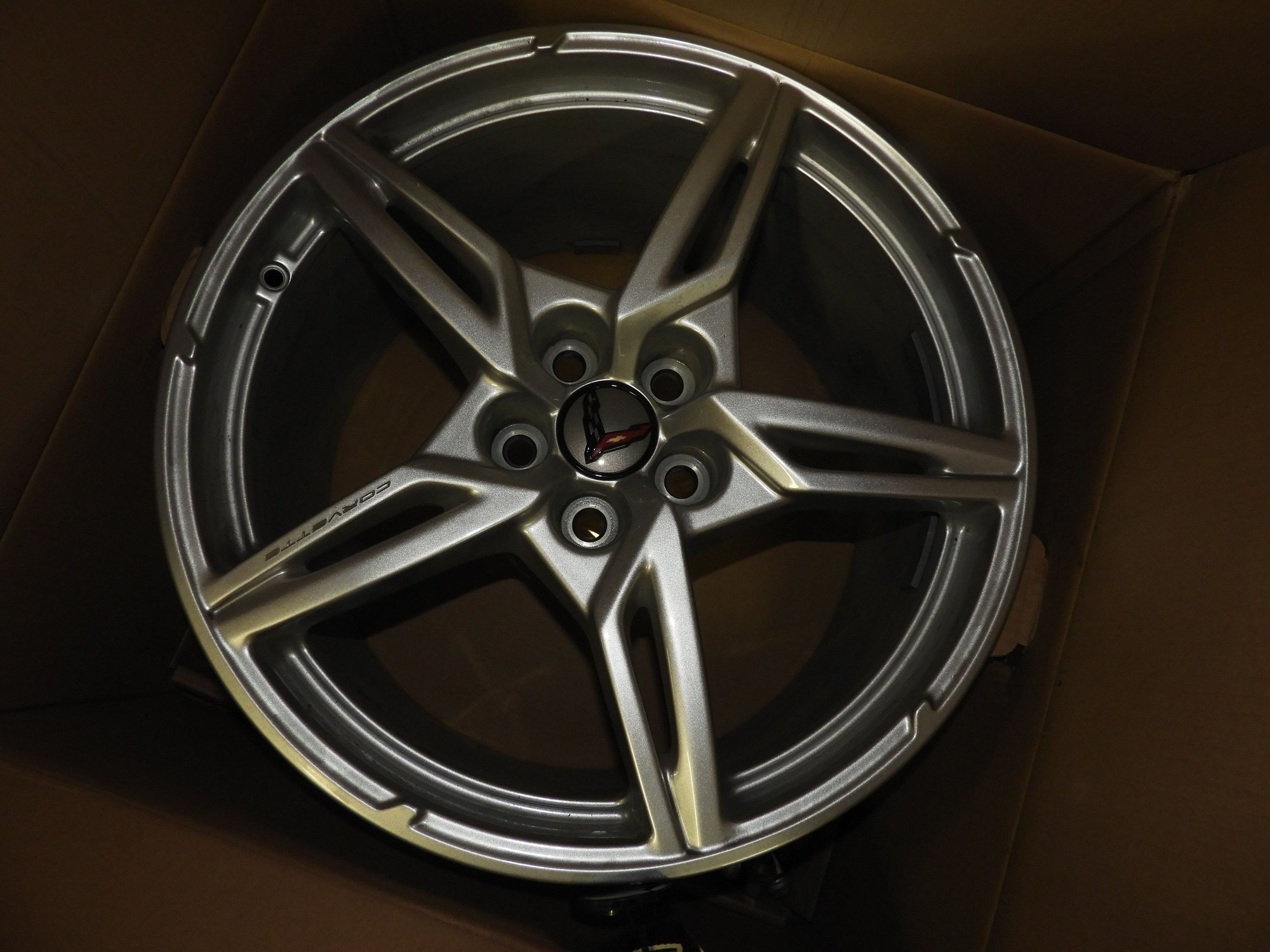 FS (For Sale) Set of OEM base Corvette Aluminum wheels - CorvetteForum ...