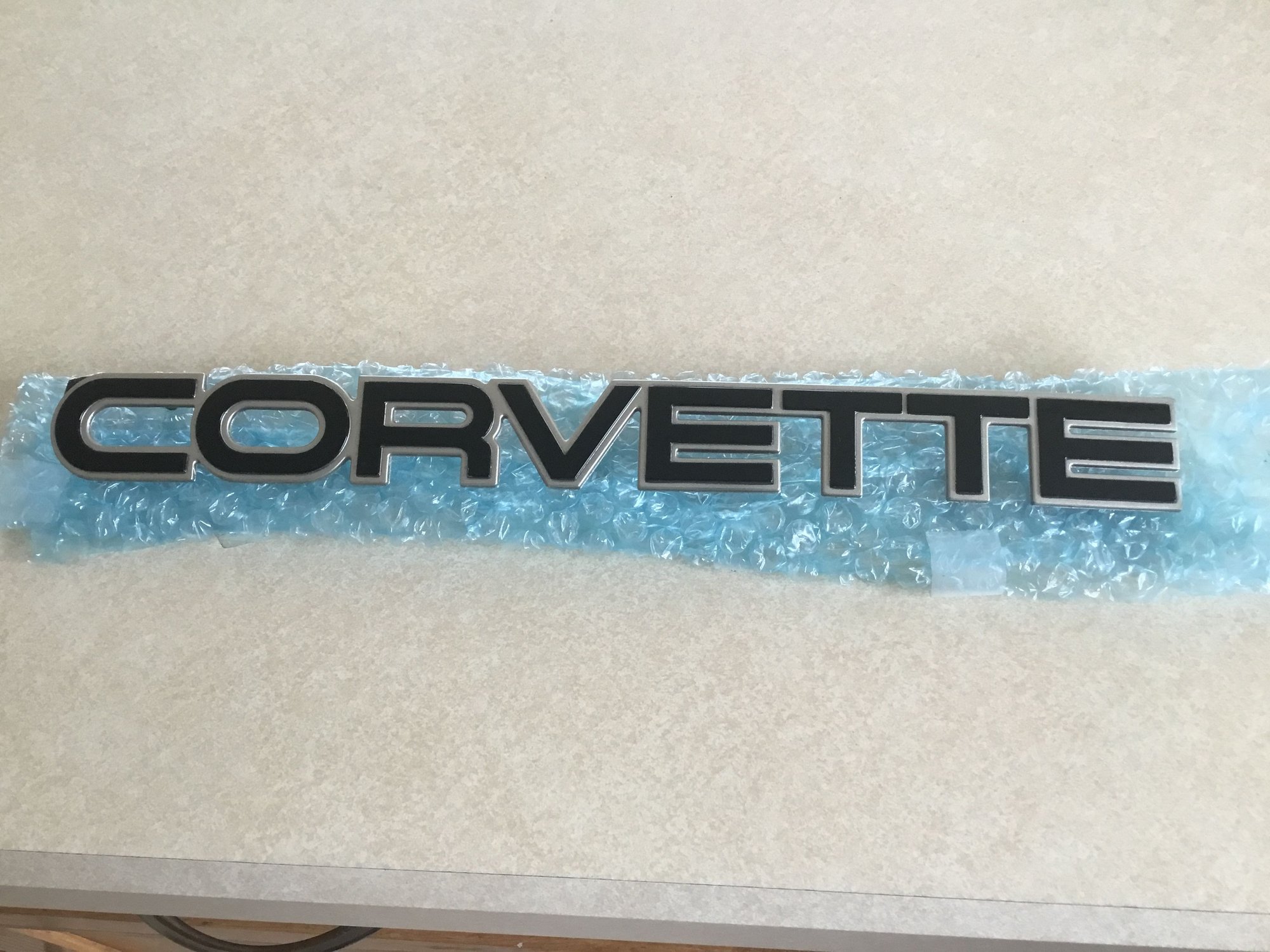 FS (For Sale) SOLD!! 84-90 GM Corvette Rear Bumper Emblem ...
